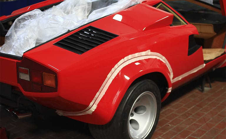 Restoration - Lamborghini Countach - Station